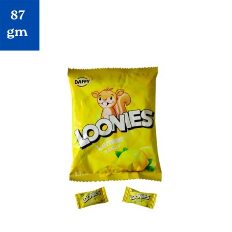 Chase Up Daffy Loonies Lemon Candy Pouch 87gm 35pcs Darazpk