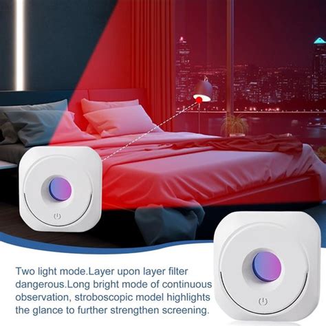 Verborgen Camerdetectoren Anti Spy Camera Detector Draadloze Camera Finder Met Led Bol