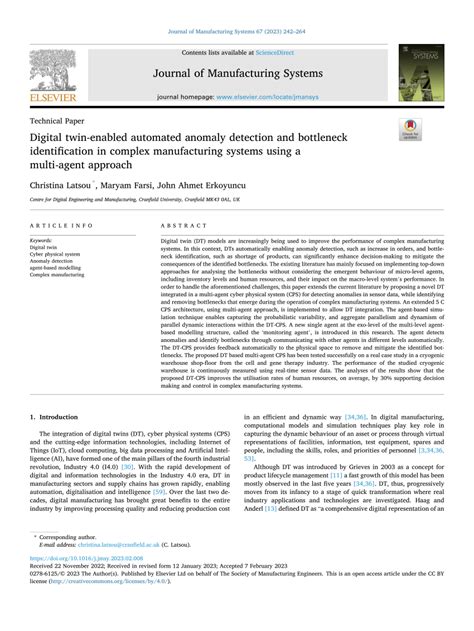 pdf digital twin enabled automated anomaly detection and bottleneck