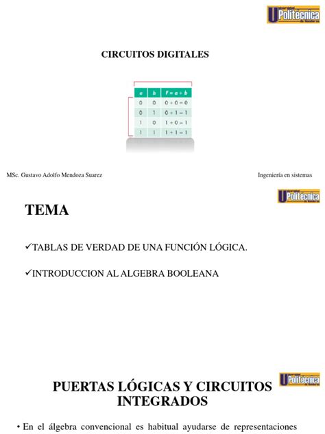 Álgebra De Boole Pdf Álgebra De Boole Enseñanza De Matemática