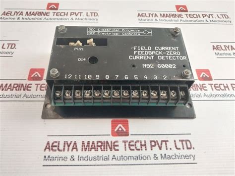 Gec M92 60002 Field Current Feedback Zero Current Detector Aeliya