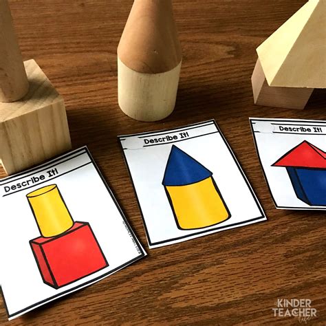 2d And 3d Shapes Activities Updated A Kinderteacher Life