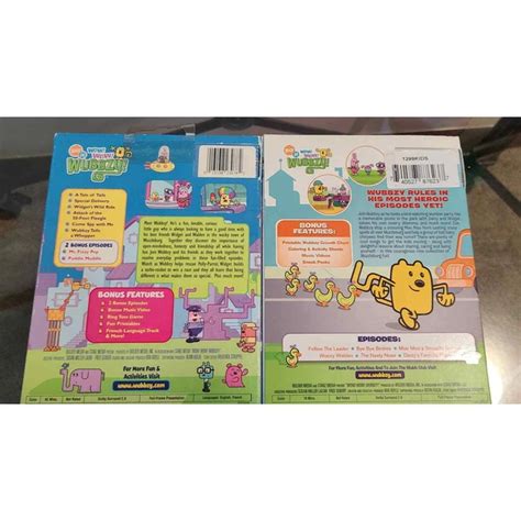 Nick Jr Wow Wow Wubbzy Dvd Lot Saves The Day A Tale Of Tails New Sealed