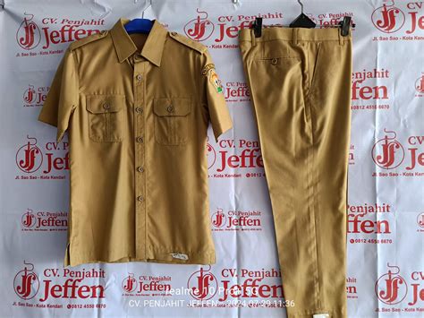 Pakaian Dinas Harian Khaki
