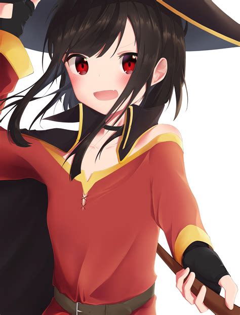 Blushing Megumin Konosuba