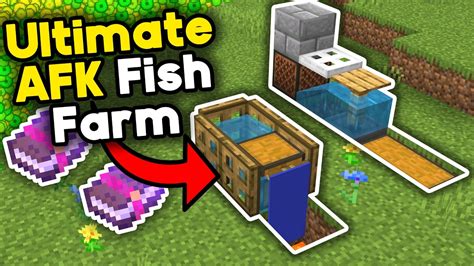 Easiest AFK Fish Farm Minecraft Bedrock 1.21 (2025) - YouTube