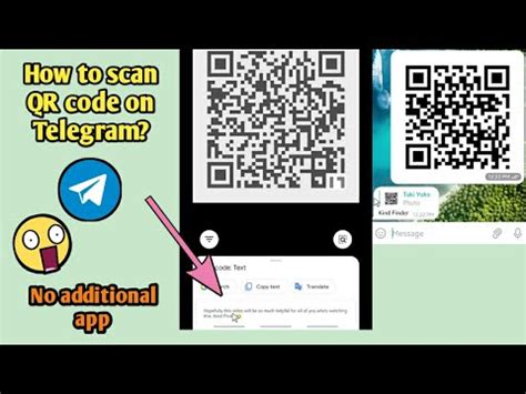 How to scan QR code on Telegram - YouTube