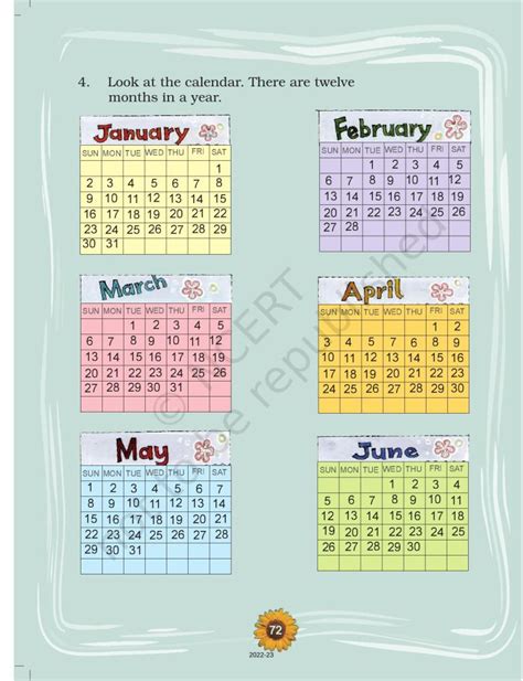 Ncert Book For Class 1 English Raindropunit 17 Morning And Evening