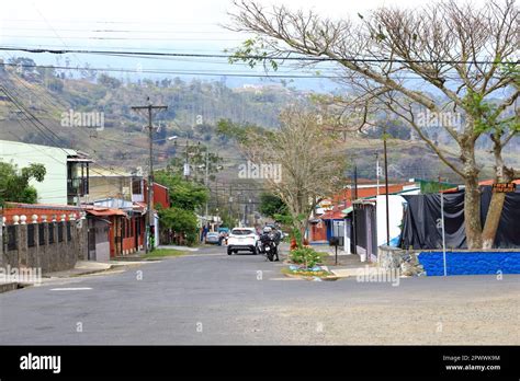 March 3 2023 Orosi In Costa Rica Street View Of A Small Town With