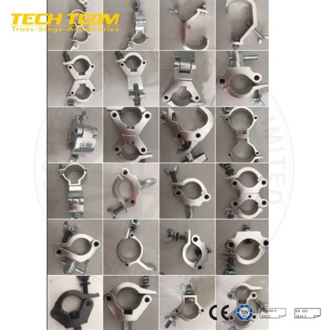 D50 Aluminum Tube Clamp With Conical Connector Truss Clamps Buy Tube