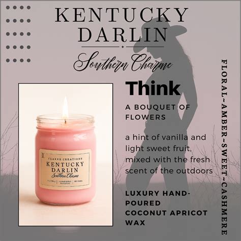 Kentucky Darlin Signature Scent — Clarke Creations Candle Co