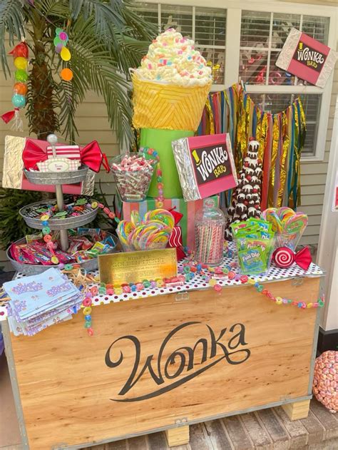 Willy Wonka Candy Station Wonka Willywonkaandthechocolatefactory