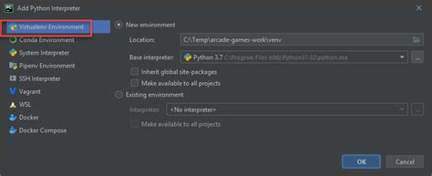 Installation On Windows — Python Arcade Library 257 Documentation