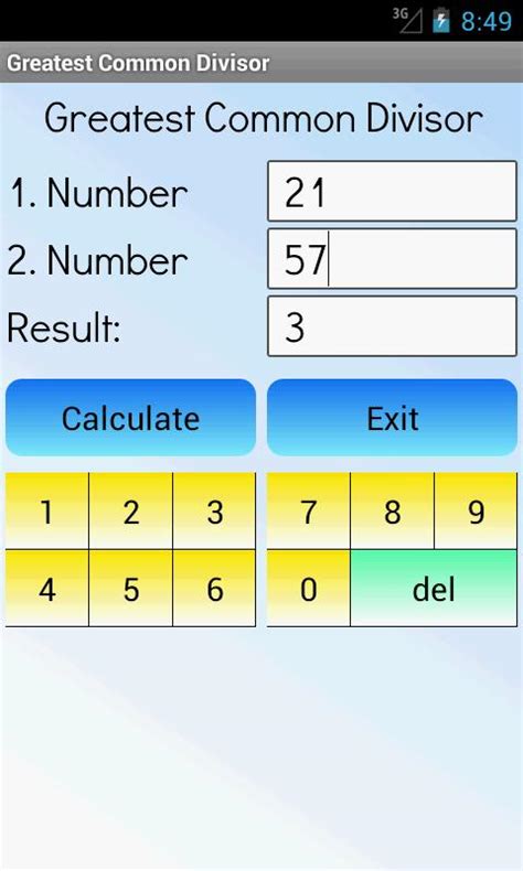 Greatest Common Divisor Apk For Android Download