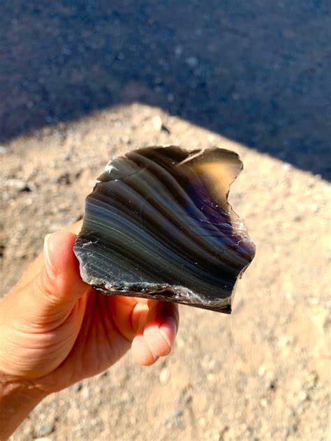 Rainbow Obsidian Volcanic Glass Etsy