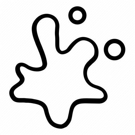 Painting Paint Stain Droplets Splat Diy Splatter Icon Download