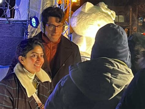 Junaid Khan And Sai Pallavi Enjoy The Sapporo Snow Festival Amidst Filming For Their Untitled