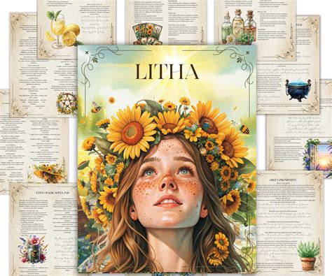 Sabbat Litha Printable Witchcraft Guide