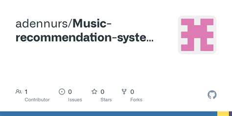 Github Adennurs Music Recommendation System Using Kmeans Clustering