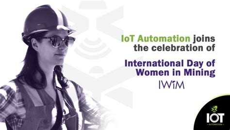 Womeninmining Inclusionmatters Mining Iot Automation