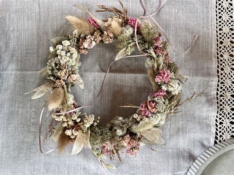 Wunderschöner Trockenblumenkranz Boho Chic Vintage Look Neu Und Originalverpackt In Buchs Sg
