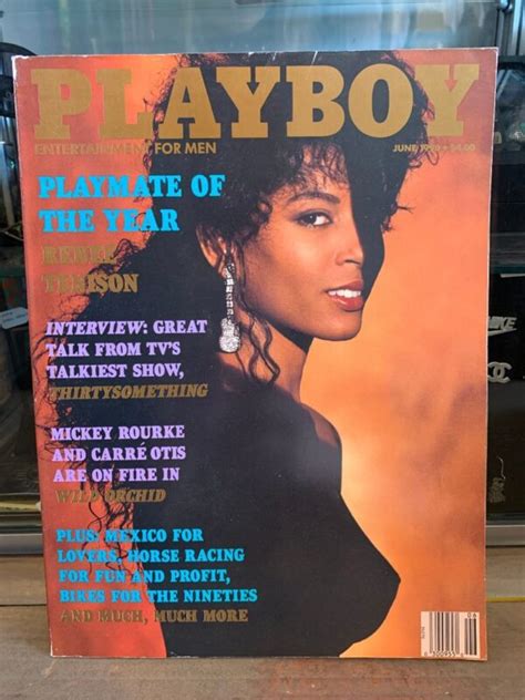Playboy Magazine June 1990 Playmate Of The Year Renee Tennison