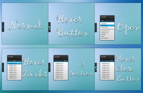 Magic Launcher Rainmeter Theme For Windows 7