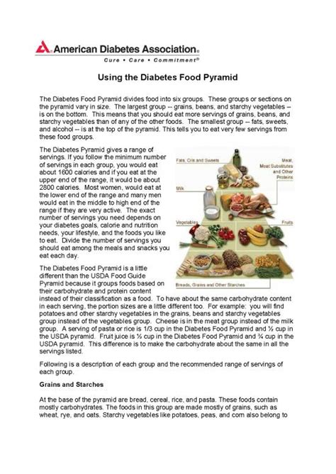 12 Diabetes Food Pyramid Pdf Files Download Free Collection Files
