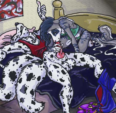 Rule 34 Aerynoustinne Anthro Black Canine Dalmatian Fellatio Female