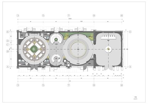 Master Plan For A Courtyard Layout
