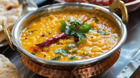 Dal Tadka Is A Popular Indian Dish Where Cooked Spiced Lentils Are