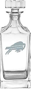 Logobrands Buffalo Bills Etched Decanter Sports And Outdoors