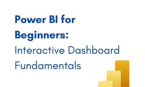 Online Course Power Bi For Beginners Interactive Dashboard Fundamentals From Coursera Project