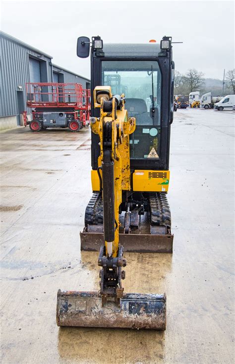 Jcb 16c 1 16 Tonne Rubber Tracked Mini Excavator Year 2018 Sn