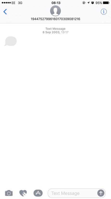 Heres Why People Are Getting Weird Text Messages From 2003