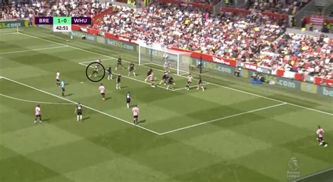 Andy Parslow On Linkedin Key Detail Of Brentfords Second Goal V Whu