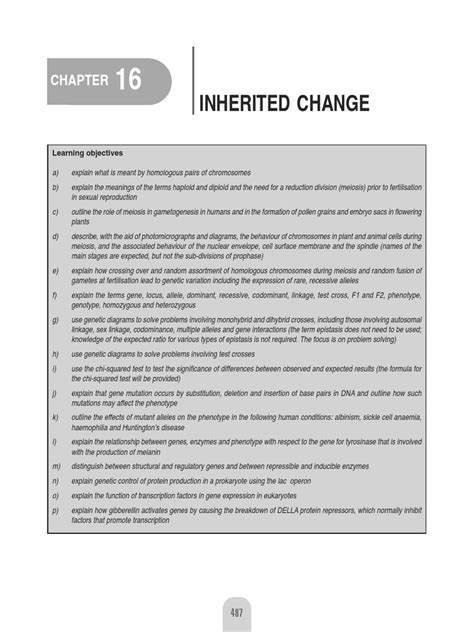 Biology Chapter 16 V2 Pdf Dominance Genetics Zygosity