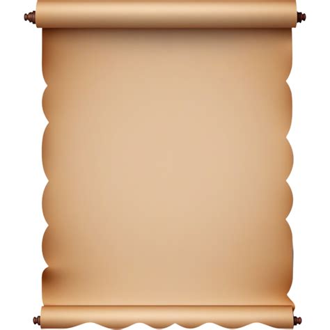 Old Paper Scroll Ai Generative 33293882 Png