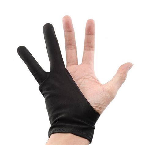 Bestoyard Gloves Wear Resisting Drawing Glove 4 Pcs Black