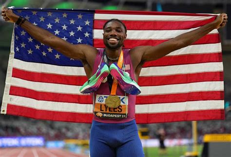 World Athletics Pix Noah Lyles Matches Usain Bolt With Sprint Double