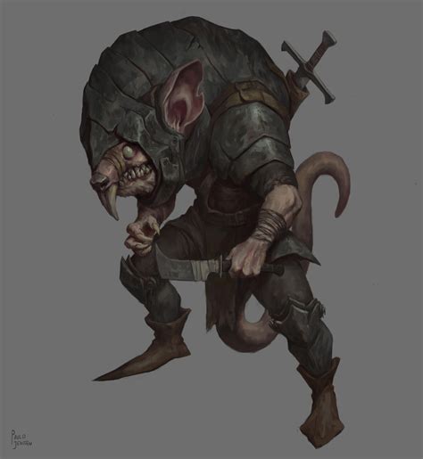 Oc Rat Assassin Characterdrawing