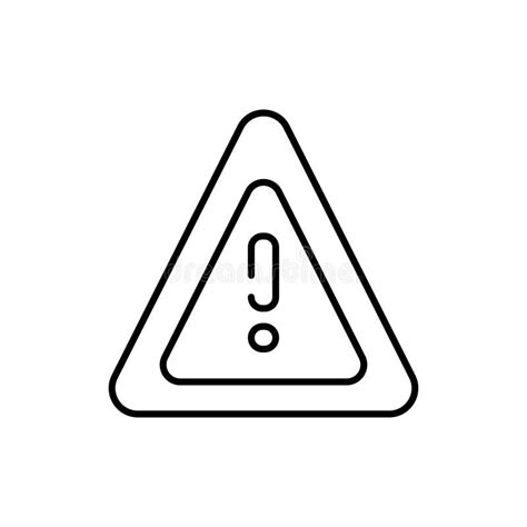 Technical Error Color Line Icon Website Banner Stock Vector Illustration Of Work Tech