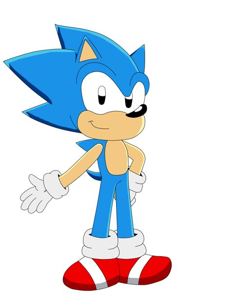Classic Sonic By Wholelottaxeno On Deviantart