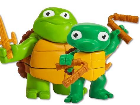 Turtle Tots Leo And Donnie ‐ Playmates Toys