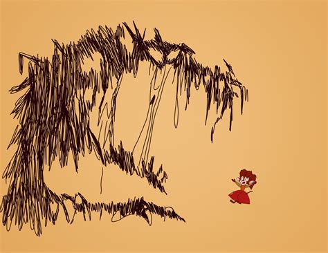Tanya Sees The Scary Skullasaurus Monster By Melv2002 On Deviantart