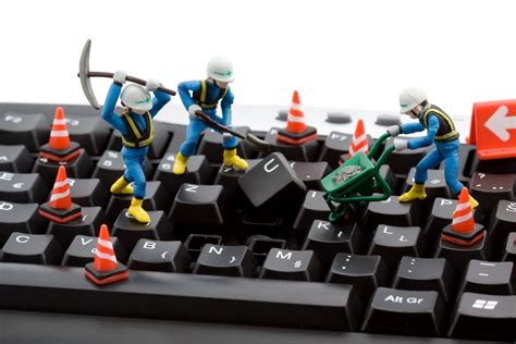 Under Construction Sign Work Computer Humor Funny Text