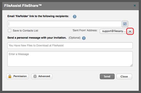 Creating Fileshare™ Links Knowledge Base
