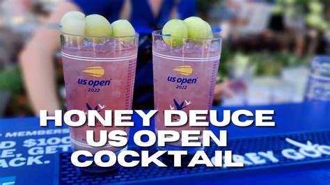 Honey Deuce Cocktail Signature Us Open Drink Youtube