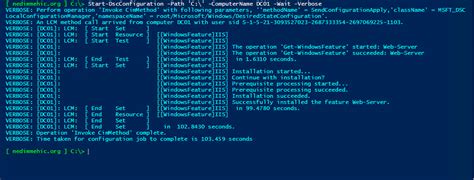 Desired State Configuration DSC Get Started Nedim S IT CORNER