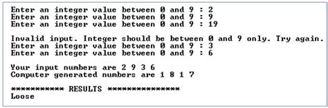 Solved Create A Simple Lottery Program Using C A User Will
